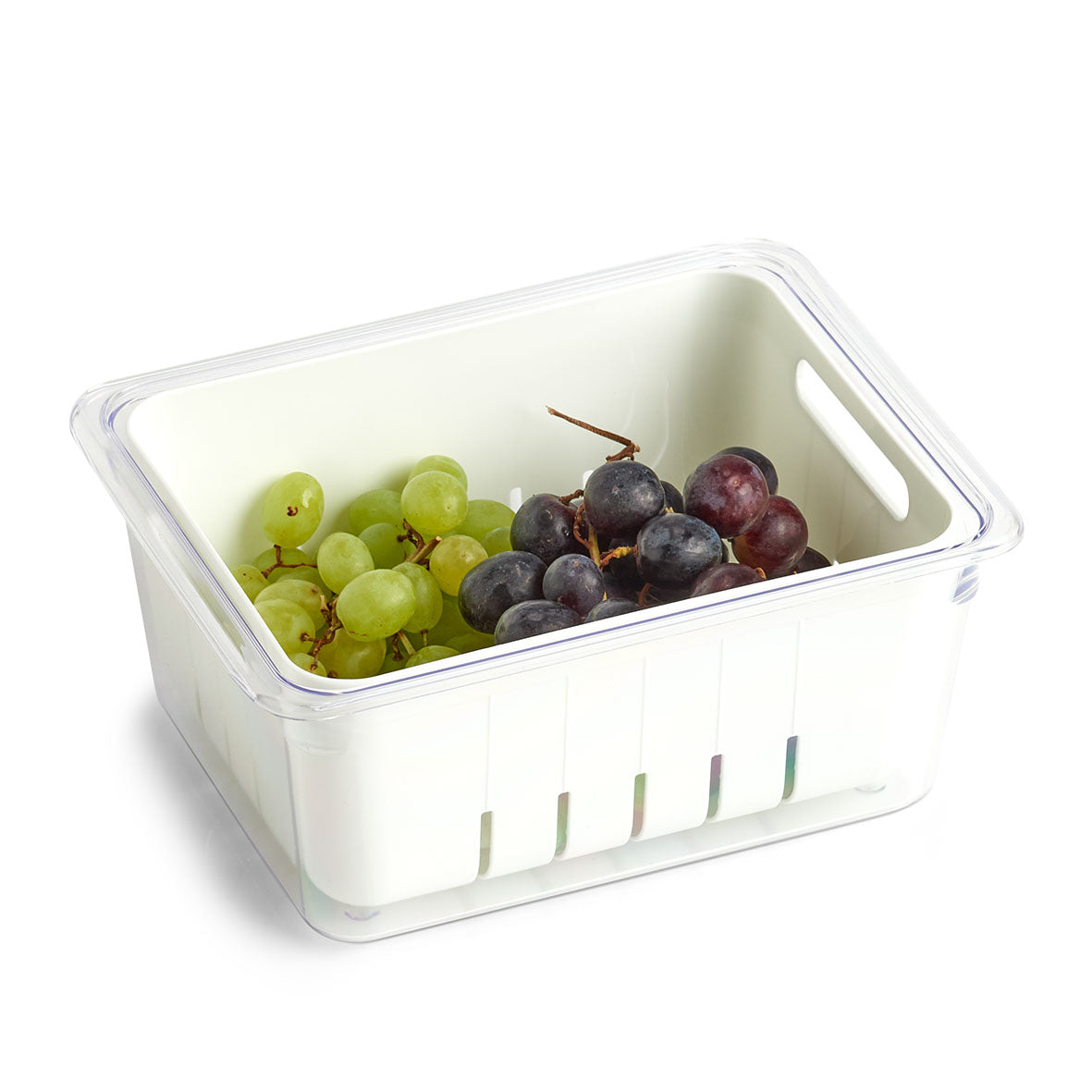 Plastic Fridge Box - White – The Organised Store