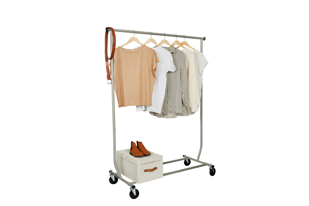 Heavy Duty Garment Rack -Extra Stable with Casters | The Organised Store
