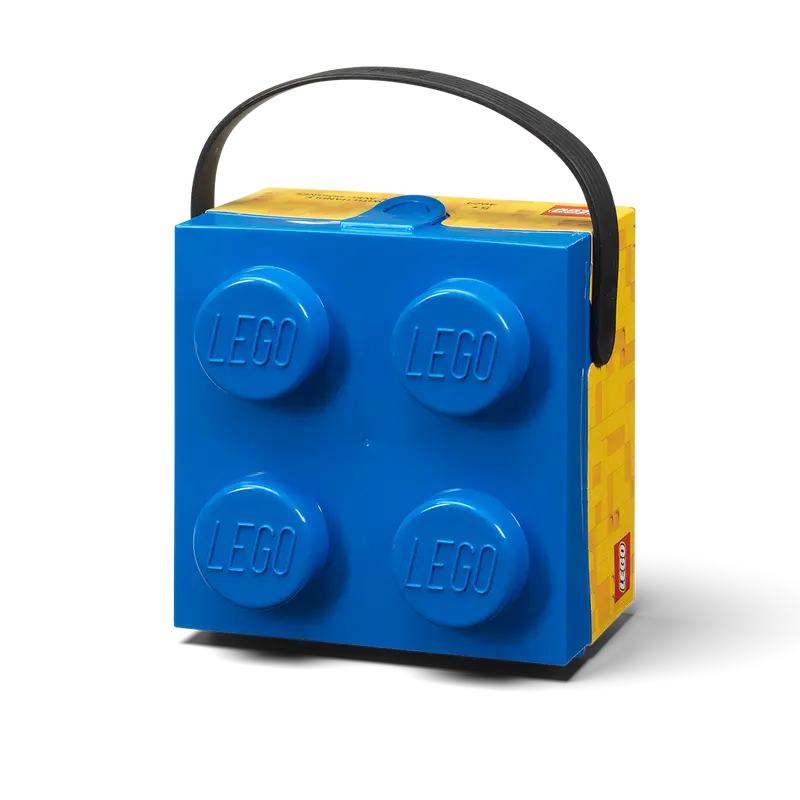 Lego Box With Handle - Blue | The Organised Store