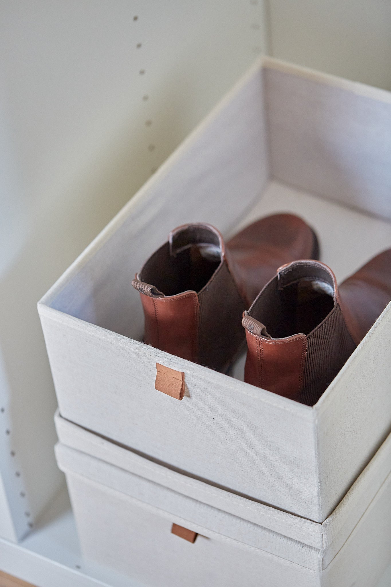 Storage Boxes With Lids - Set of 5 - Cream – The Organised Store