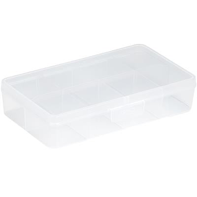 Q-Line Storage Box - 8 Compartments - Transparent | The Organised Store