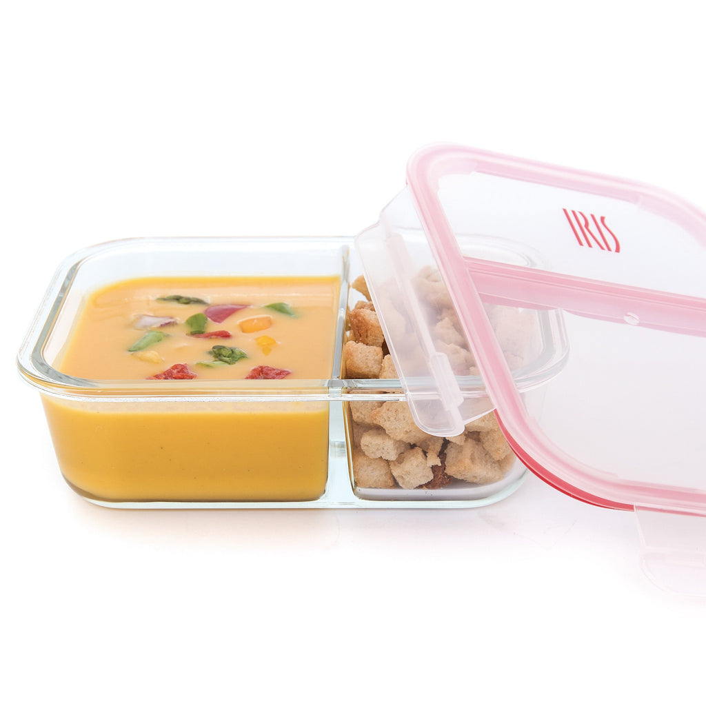 Glass Container Divided -Various Sizes | The Organised Store