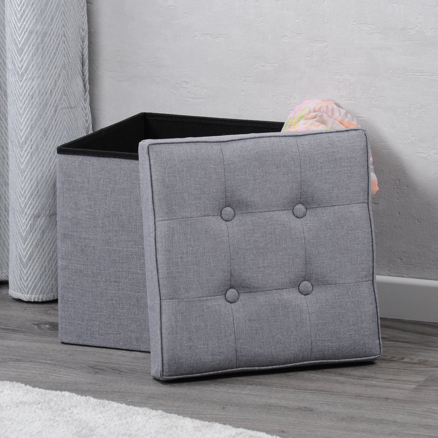 Padded Box Grey – The Organised Store