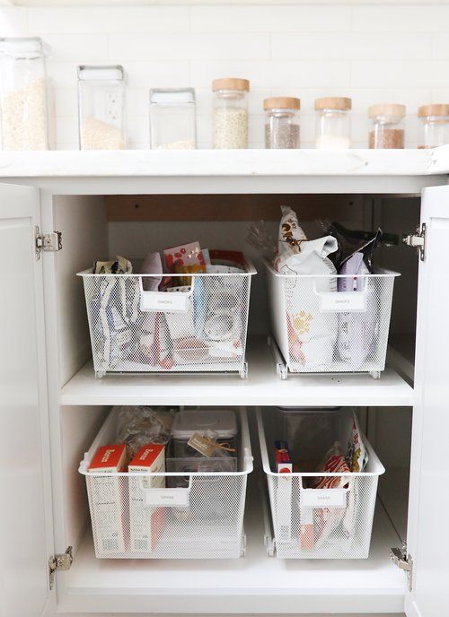 Mesh Drawer Labels- 4 Pack | The Organised Store