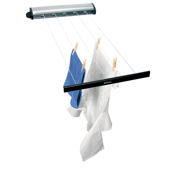 Pull-Out Drying Lines- Matt Steel – The Organised Store