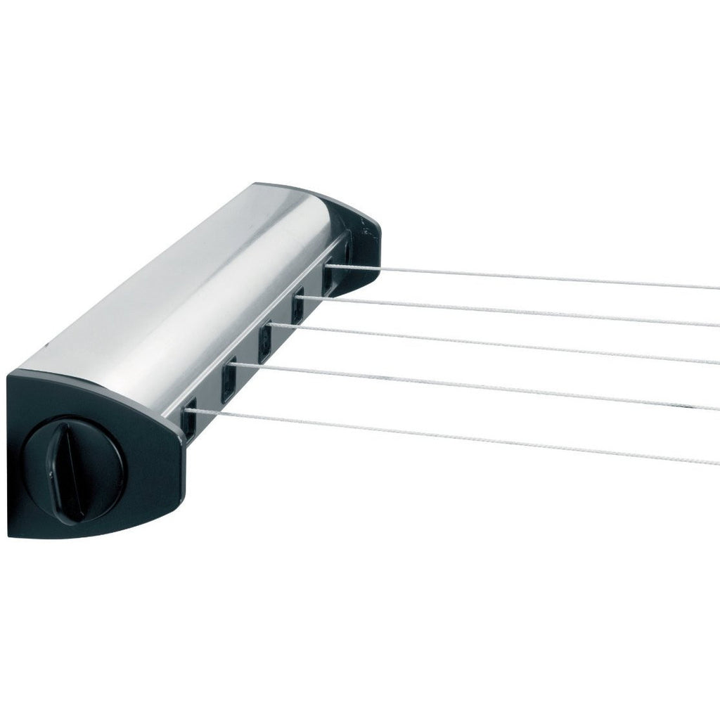 Pull-Out Drying Lines- Matt Steel | The Organised Store