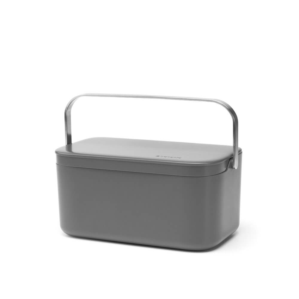 Food Waste Caddy Jade or Grey | The Organised Store