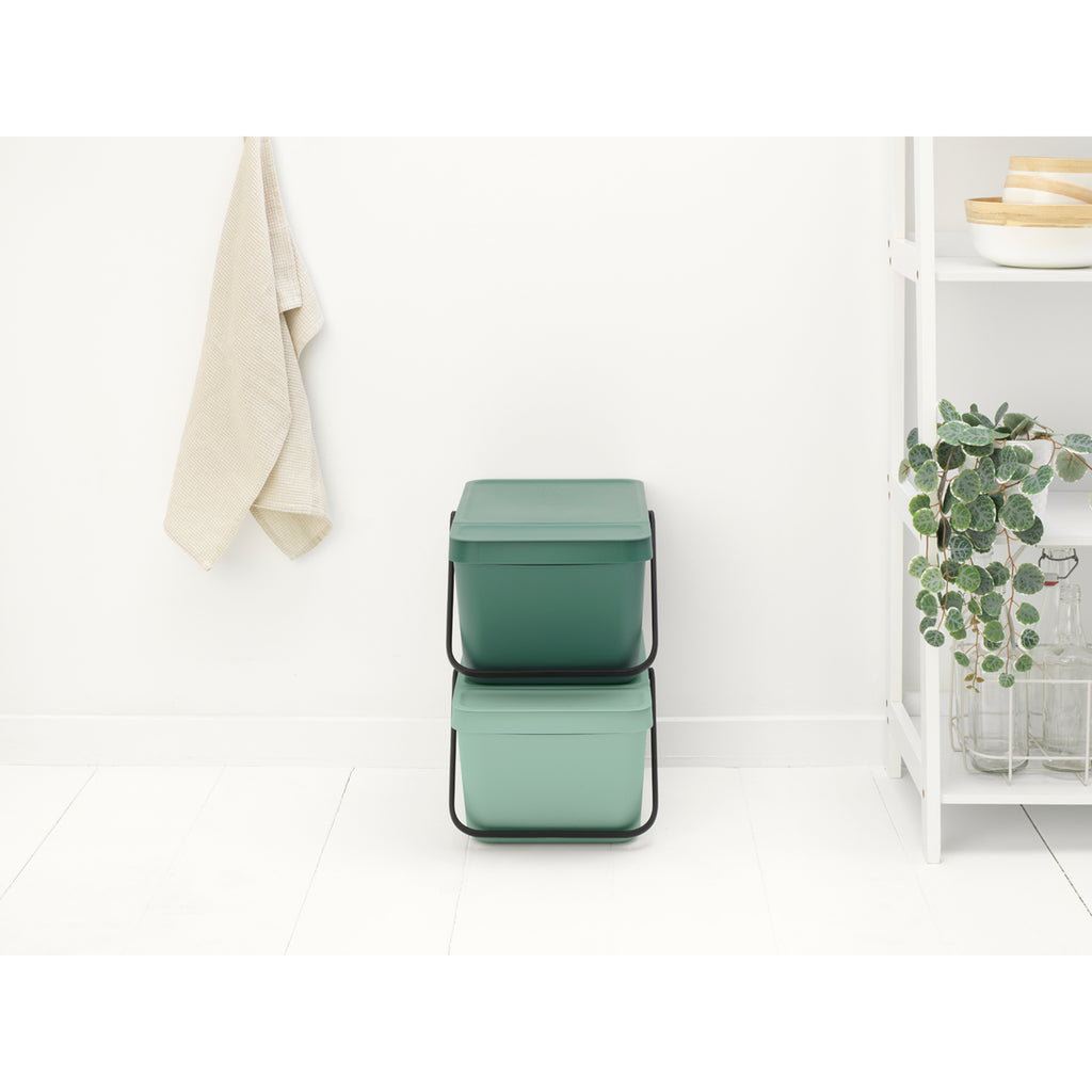 Sort & Go Stackable Waste Bins- 20L | The Organised Store