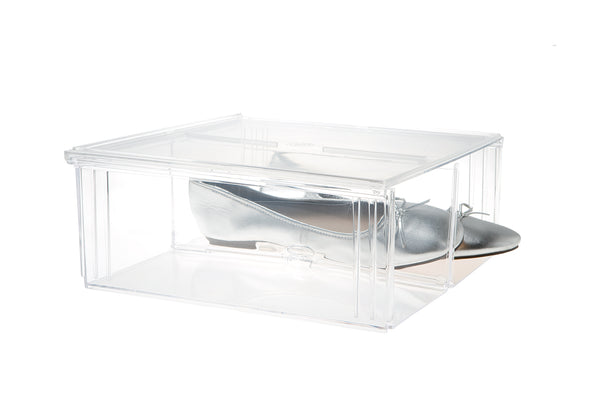 Clear Stackable Shoe Drawers-Various sizes – The Organised Store
