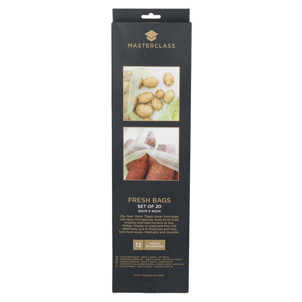 Fresh Bags Set of 20 | The Organised Store
