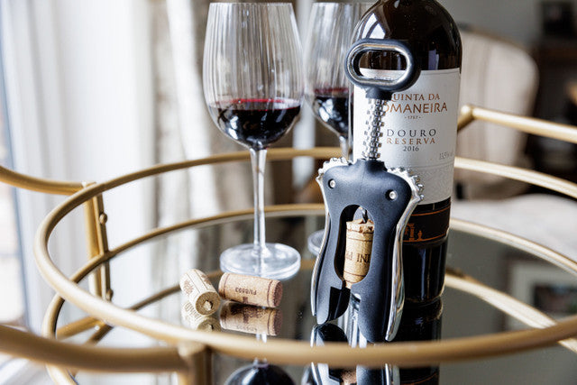 Winged Corkscrew- Black | The Organised Store