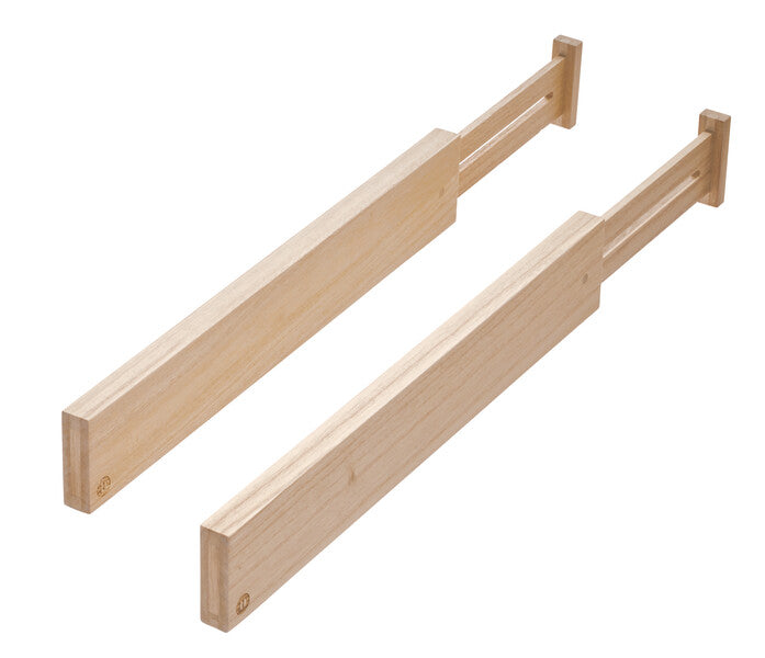 Set of 2 Wooden Drawer Dividers | The Organised Store